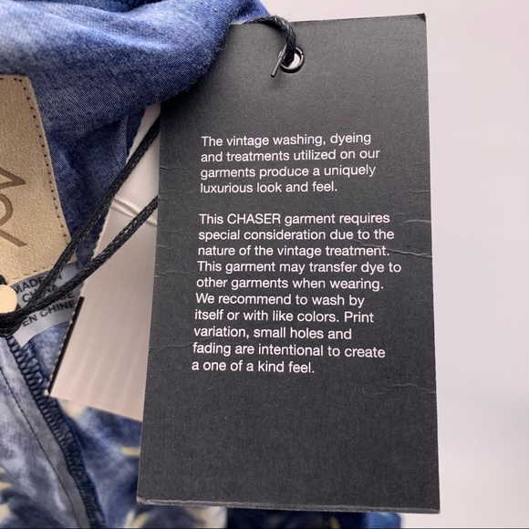 Chaser | Pants & Jumpsuits | New Chaser Blue Indigo Tie Dye Jogger ...